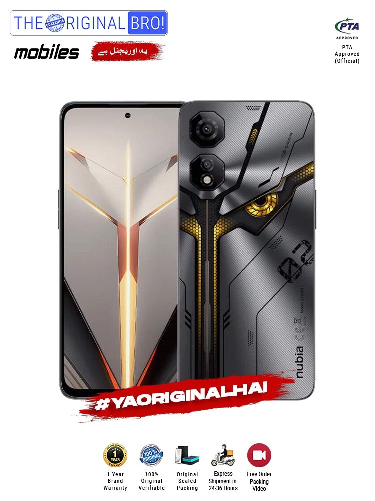 ZTE Nubia Neo 2 5G - 8GB RAM - 256GB Storage - PTA Approved - 12 Months Warranty - Grey - The ...